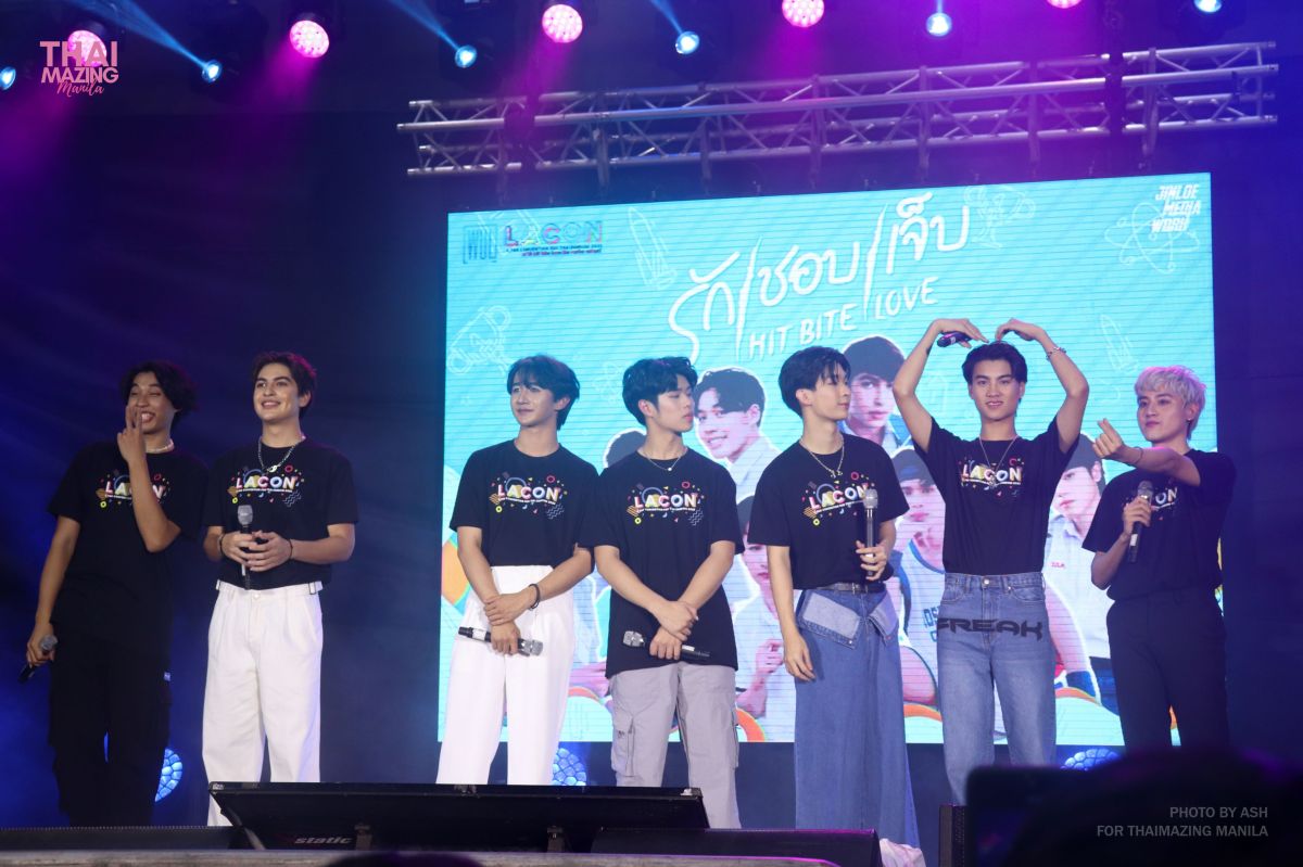 [GROUP] Hit Bite Love Cast at LACON 2023 – Thaimazing Manila