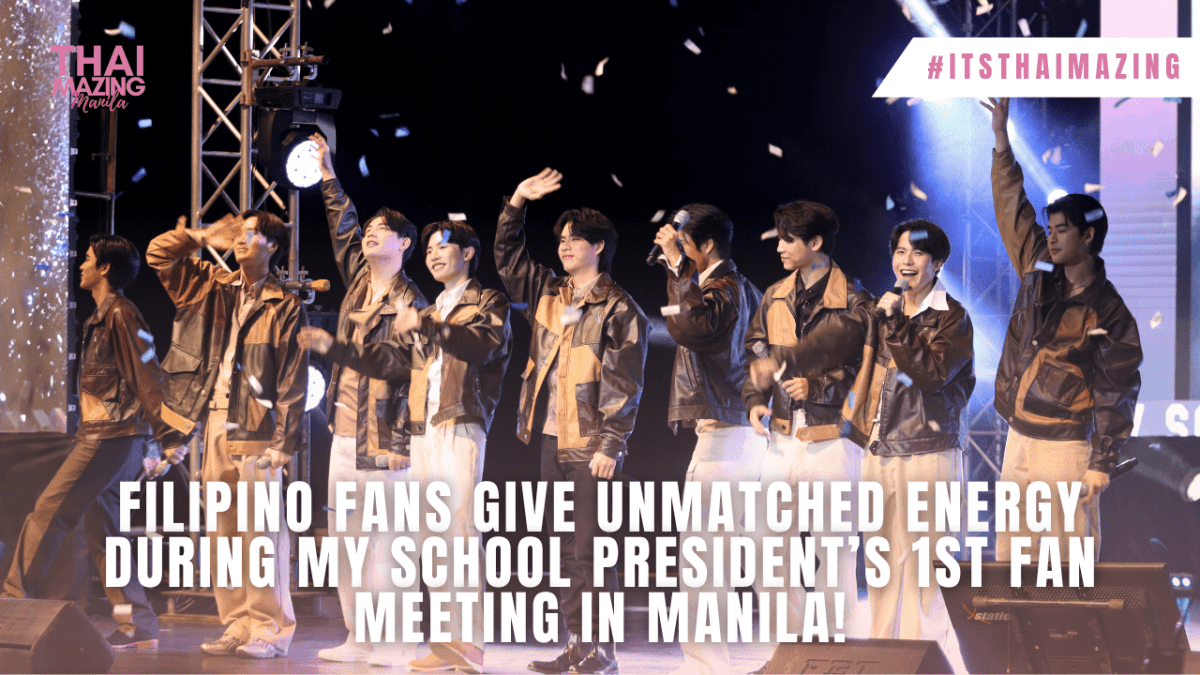 Filipino fans give unmatched energy during My School President’s 1st ...