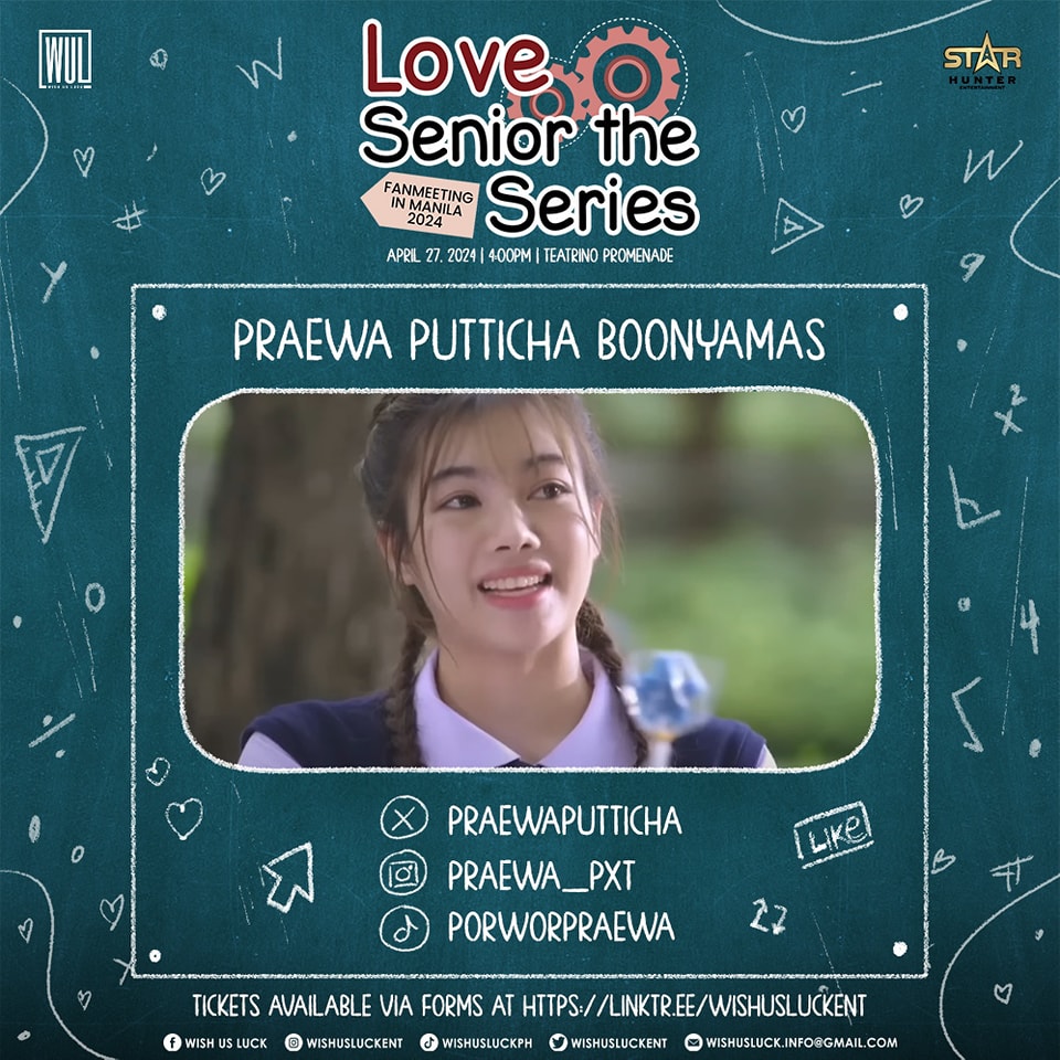 “Love Senior The Series” Cast to hold fan meet in Manila – Thaimazing ...